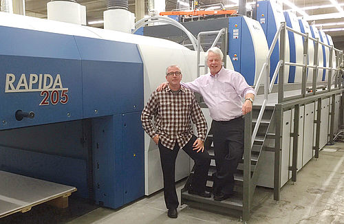 Third KBA Rapida 205 Positions The Garvey Group West for Additional ...